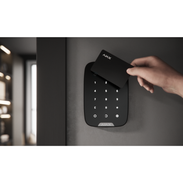 AX KEYPAD PLUS black – tipkovnica vgrajen RFID - Master S